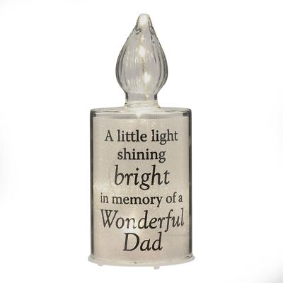 Memory Candle Dad Father Thoughts Of You Memorial Light Eternal Flame ...