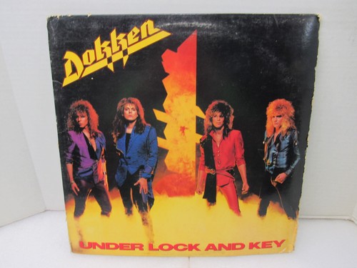 Dokken Under Lock And Key Elektra Records 60458 1985 1st Press Vinyl LP ...