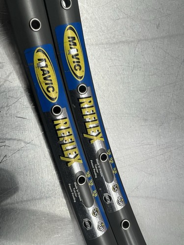 NOS Mavic Reflex Hard Anodized Tubular Rims 36 Hole Classic Cycling New ...