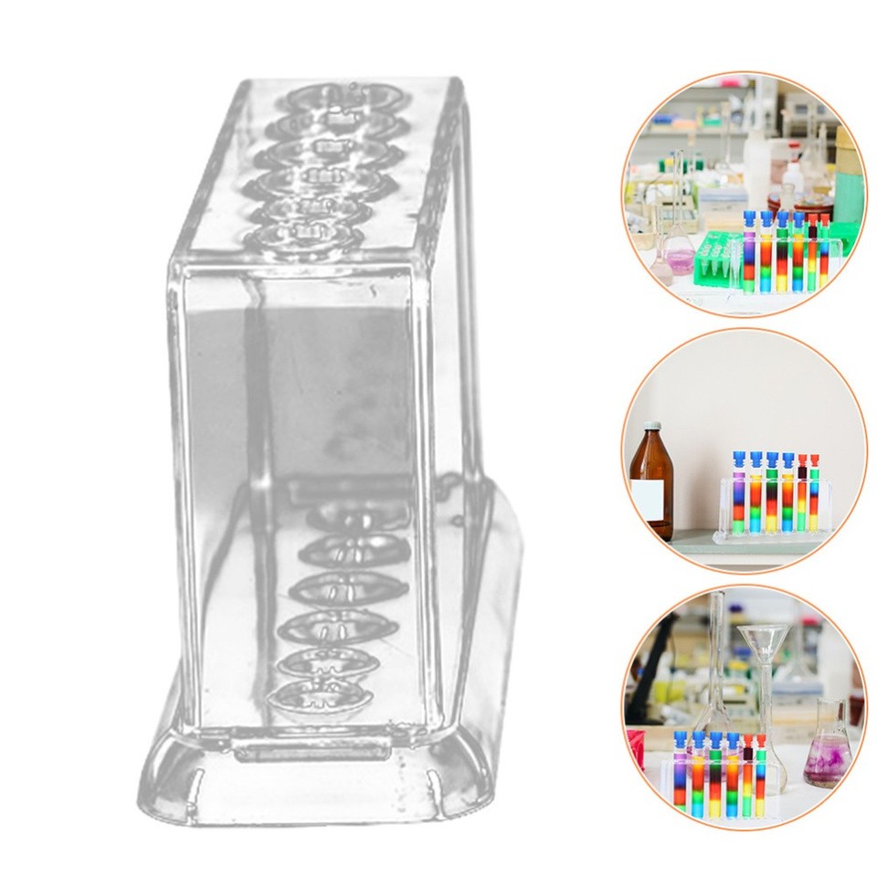 Tube Holder Experiment Test Tube Rack Laboratory test tube organizer ...