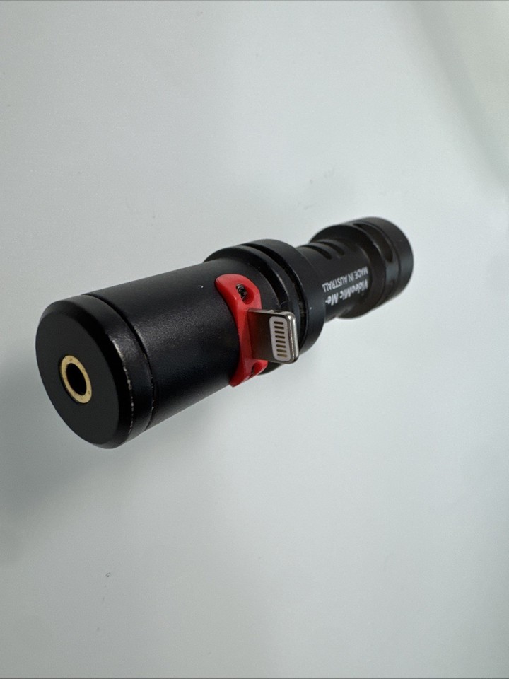 Rode VideoMic Me-L Cardioid Microphone for Apple iOS Devices iPhone ...