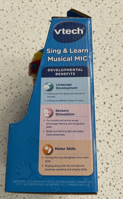 VTech Sing & Learn Musical Mic 80-078700 for sale online | eBay