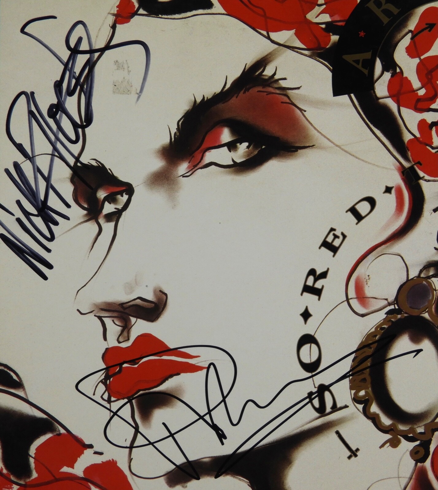 Arcadia Roger Taylor Nick Rhodes JSA Signed Autograph Album Vinyl Duran ...
