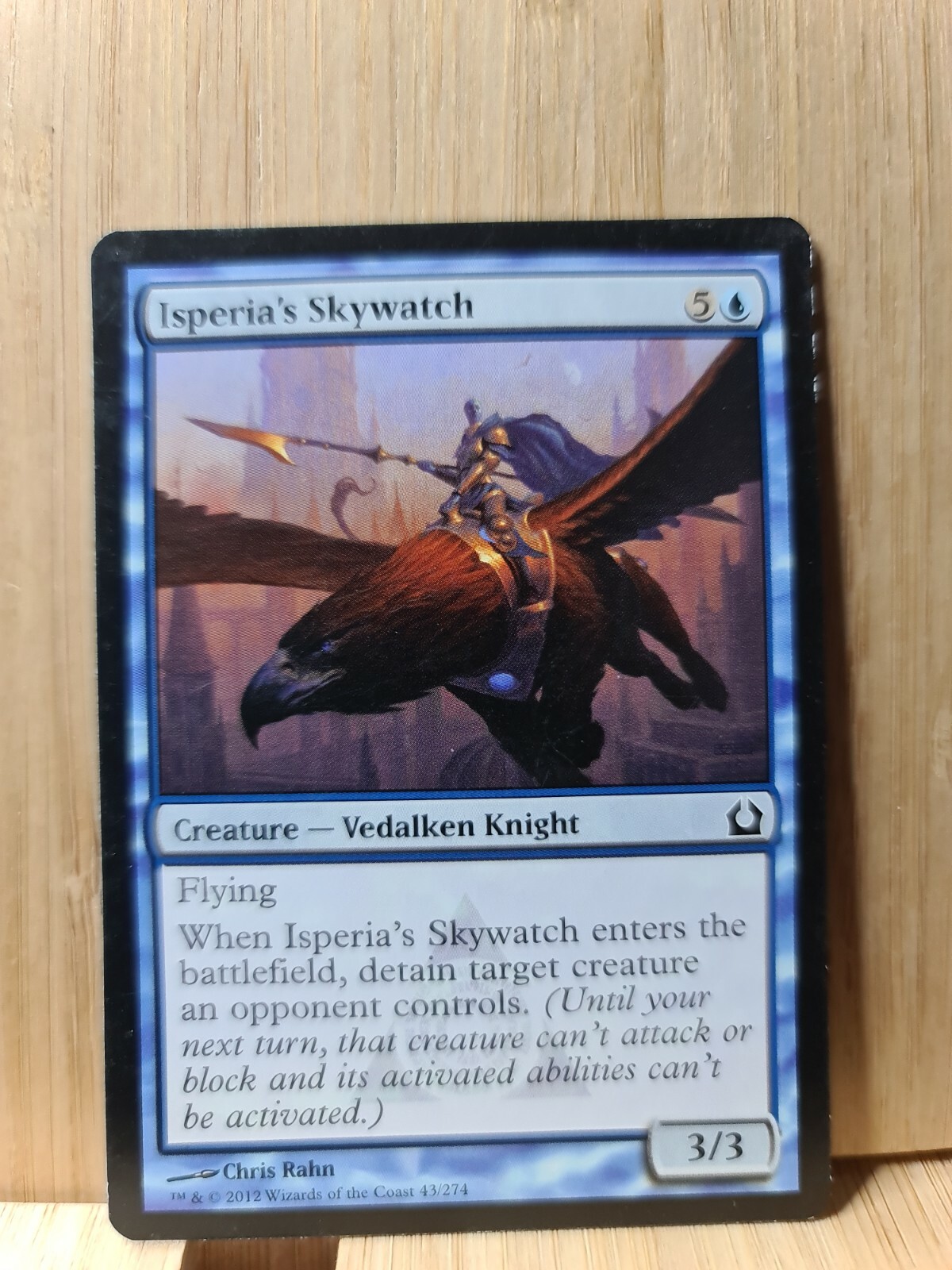 Magic The Gathering 🏆Isperia's Skywatch - Creature - Vedalken Knight🏆 ...