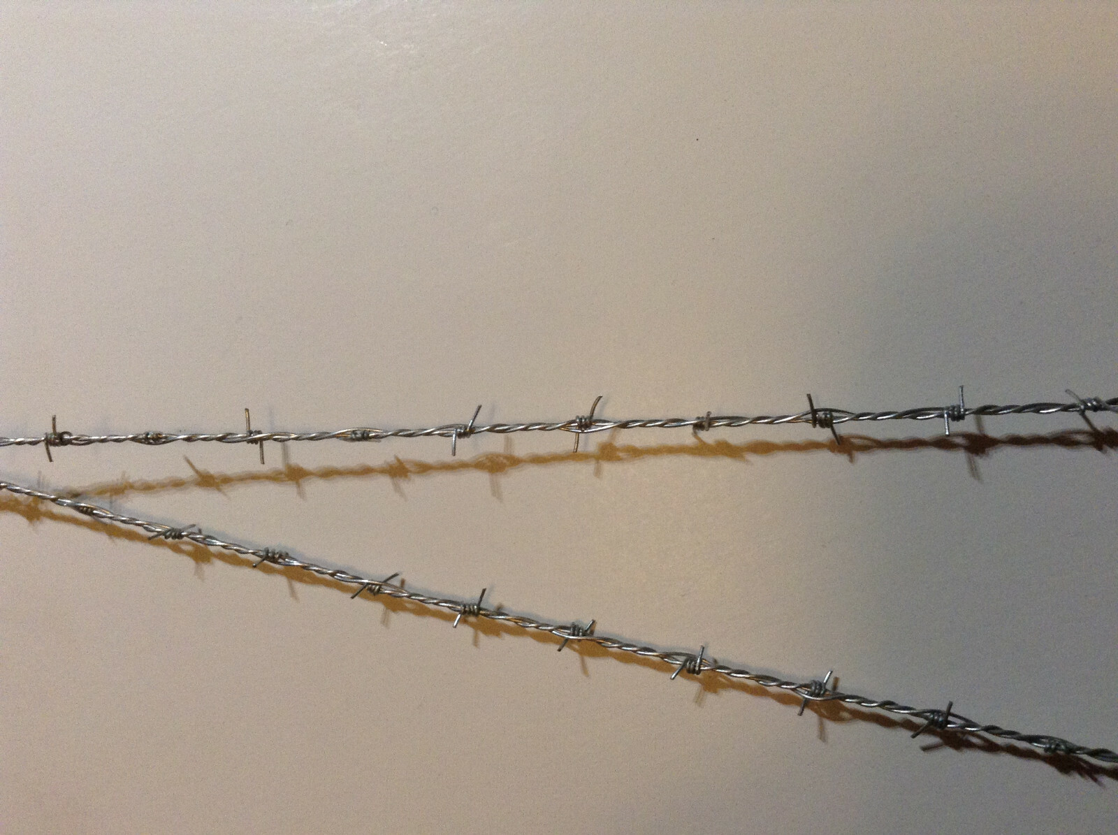 12" Miniature Barbed Wire For All Scales Artisan Dollhouse Train War ...