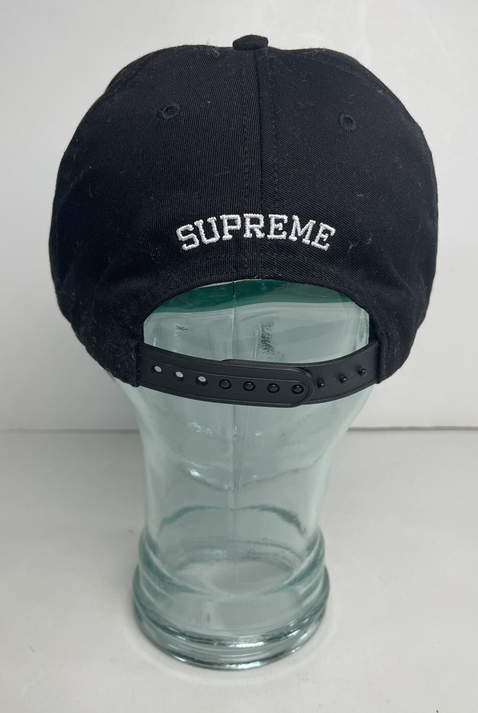SUPREME WORLD 5 PANEL HAT CAP BLACK SNAPBACK SS19 - Gem