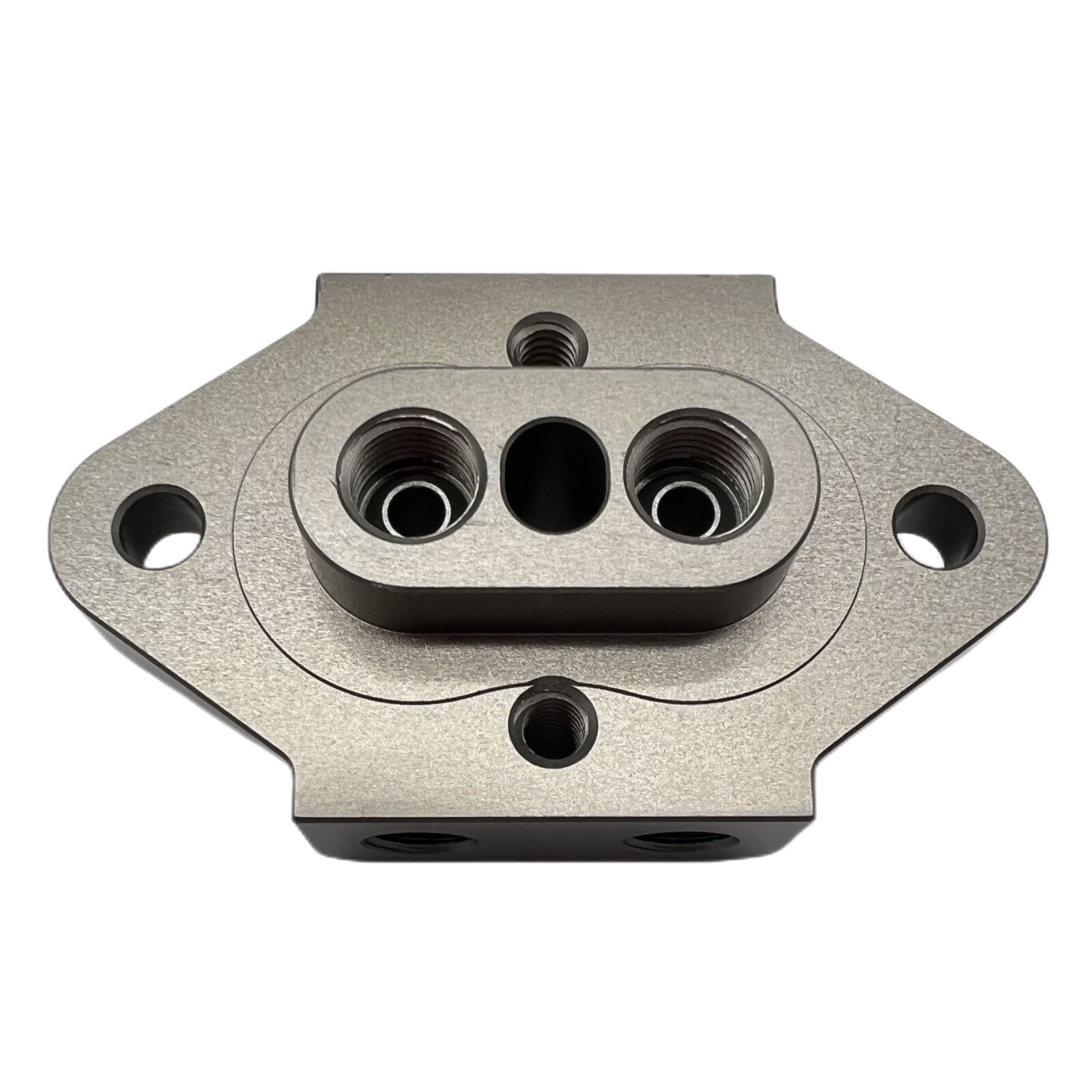 MerCruiser Alpha Bravo Trim Cylinder Connector Hydraulic Line Manifold ...