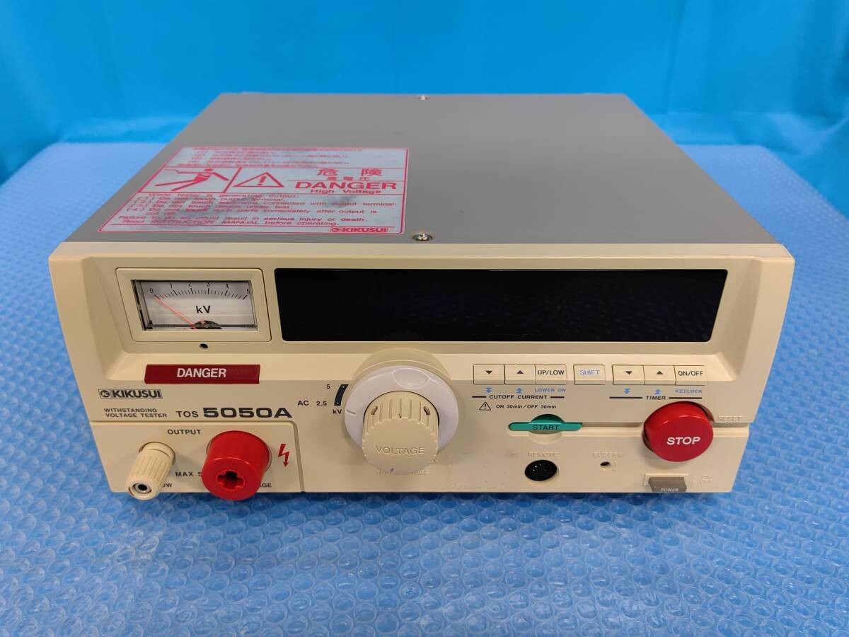 Kikusui TOS5050A AC Withstanding Voltage Tester T174239 for sale online ...
