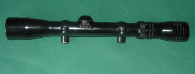 Vintage Redfield TV/Wide View 3x-9x Gloss Black Rifle Scope Duplex ...