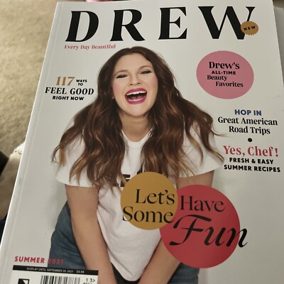 DREW MAGAZINE - SUMMER 2021 - LET'S HAVE SOME FUN. 104 Pages T-610-1 | eBay
