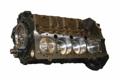 MARINE GM Chevy 5.7 350 Short Block 1986-1995 2-Bolt - Reverse Rotation ...