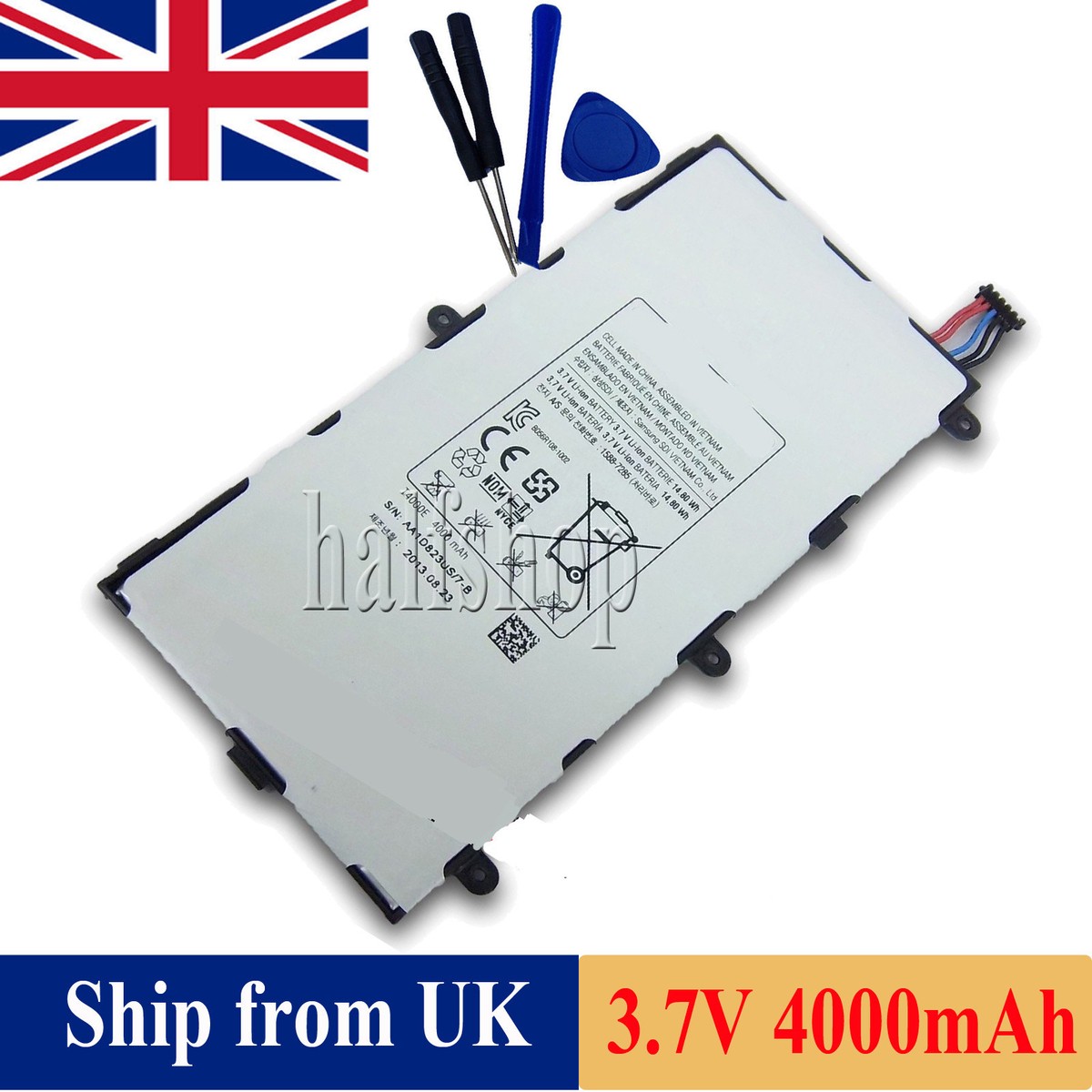 Remove Battery Samsung Tab 2 Battery For Use With Galaxy Tab A7 10.4