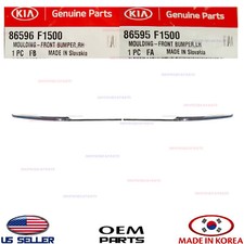 Genuine Kia Sportage 18-22 RH Front Bumper Chrome Moulding Trim ...
