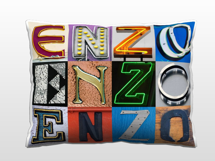 Logotipo De Ubicación De Enzo