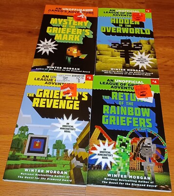 Minecraft Books Lot of 4 Winter Morgan 9781632207265| eBay