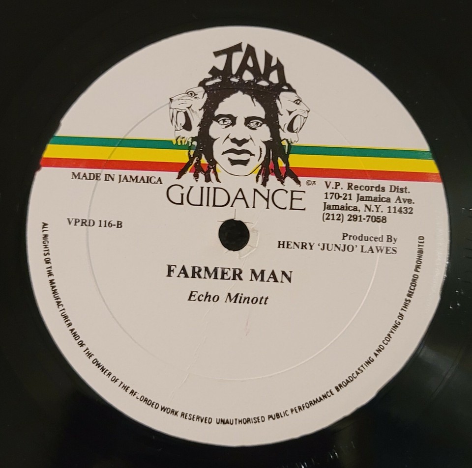 YELLOWMAN/ECHO MINOTT-"TOP FARM/FARMER MAN" 12" SINGLE | eBay
