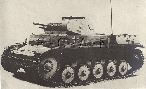WWII German Panzer Tank- Panzerkampfwagen Mark II- DAK- Private Archive ...