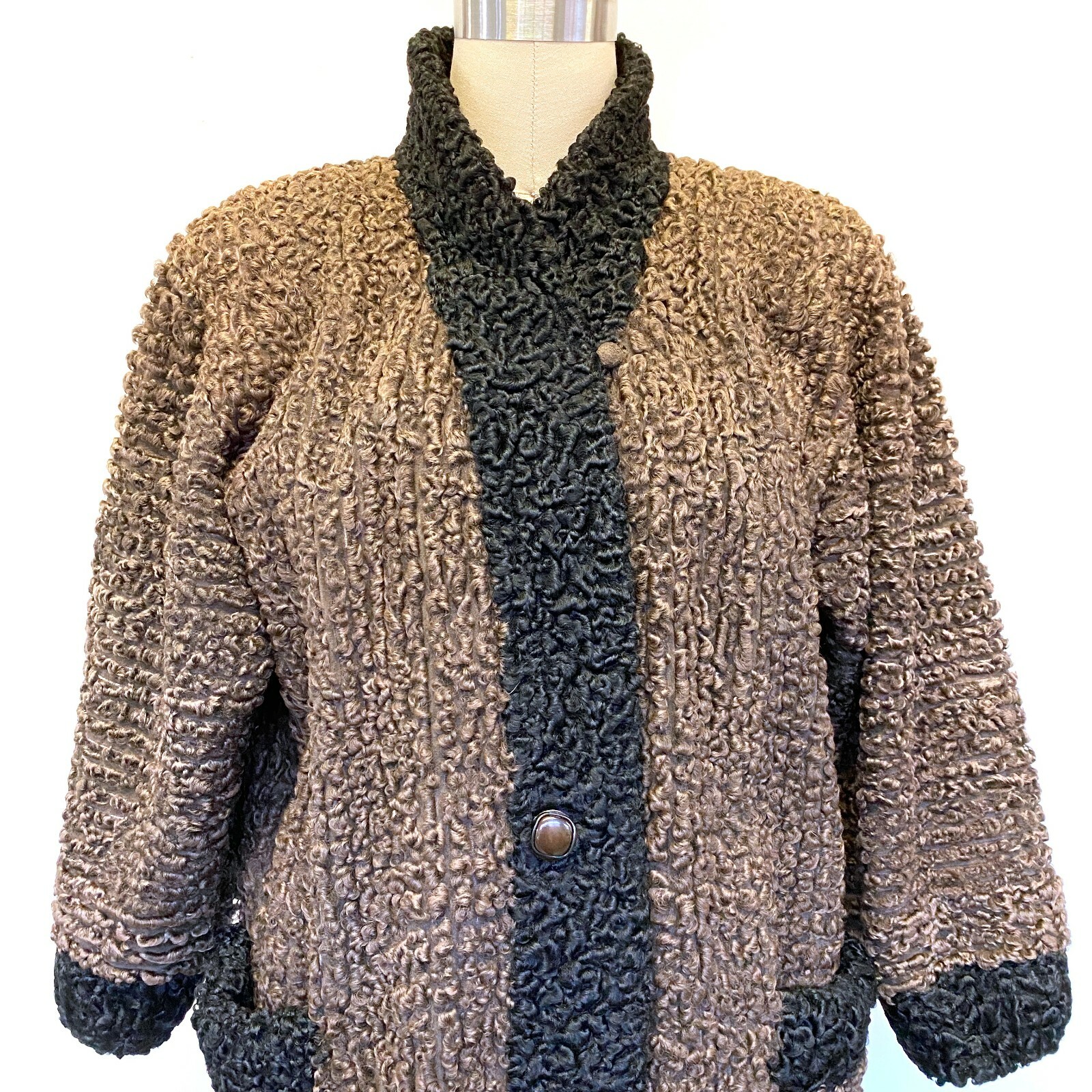 Vtg Lisal Melbourne Teddy Bear Curly Persian Shearlin… - Gem