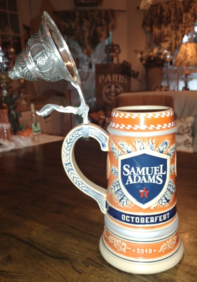 2018 Samuel Adams Octoberfest Beer Stein Limited Edition #16 ...