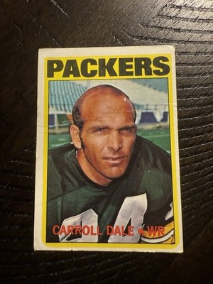 1972 TOPPS FOOTBALL HIGH #304 CARROLL DALE NICE BUT CREASES!!!!!!!!! | eBay