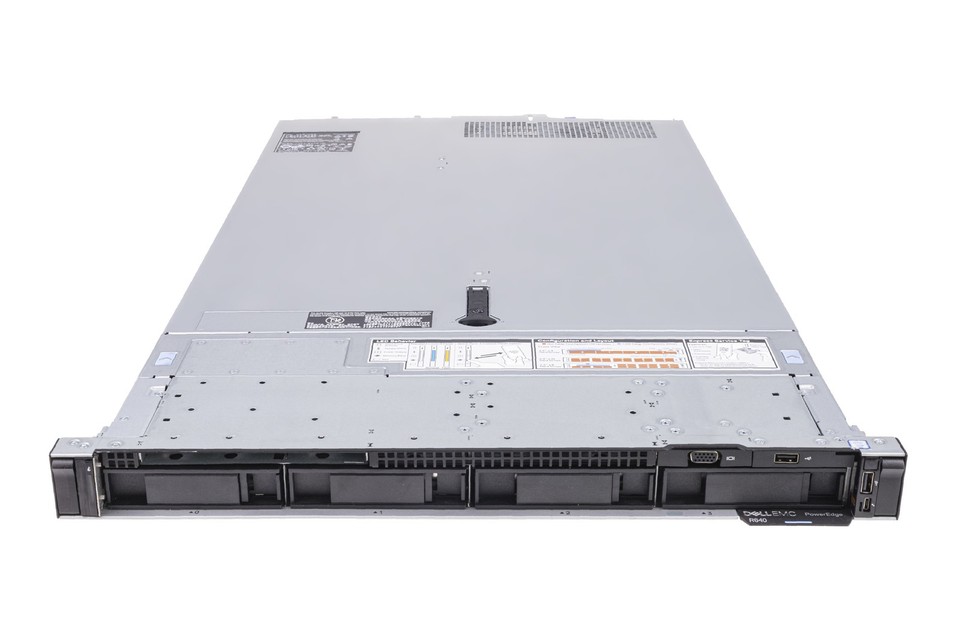 Dell R640 4x3.5"+2x2.5" 2x Bronze 3106 32GB 2x480GB H730P iDRAC9 4x1GbE ...