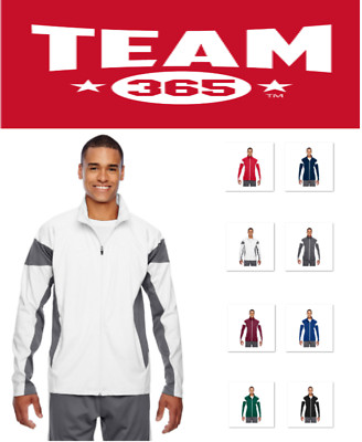 Team 365 TT34 Men's Elite Performance Full-Zip | eBay