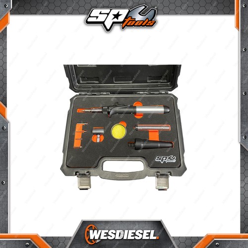 SP Tools Self-Igniting Professional Gas Soldering Torch Kit Heat Shrink ...