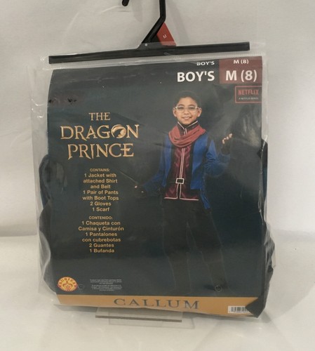 CHILDREN'S HALLOWEEN COSTUME / DRAGON PRINCE / CALLUM / BOY M (8) / NEW ...