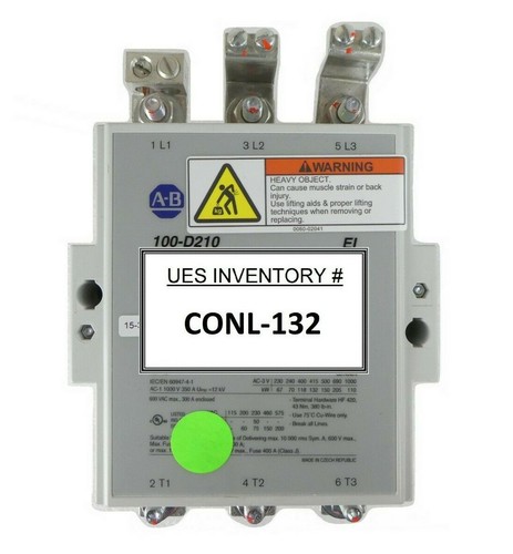 AB Allen-Bradley 100-D210EA11 Contactor 100-D210 210 EI 100-D AMAT ...