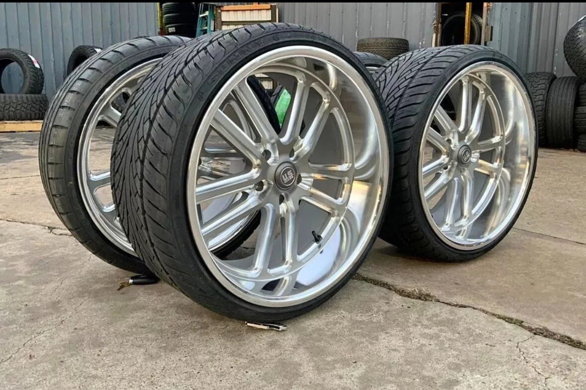 4 20" US MAGS BULLET U130 20x8 + 20x9.5 5x127 OBS 1500 C-10 WHEELS ...