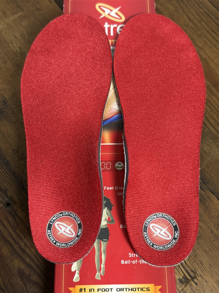 Aetrex LYNCO ORTHOTICS (Insoles) Youth Size 4 L400. Sports Series NEW ...