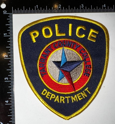VINTAGE Tarrant County College Arkansas AR Police Officer PD Patch | eBay
