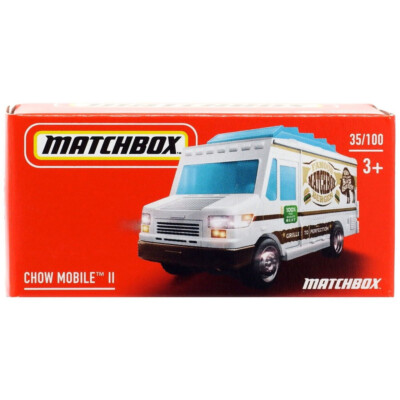 Chow Mobile II Diecast Car #35/100 Matchbox Power Grabs 2022 956C ...