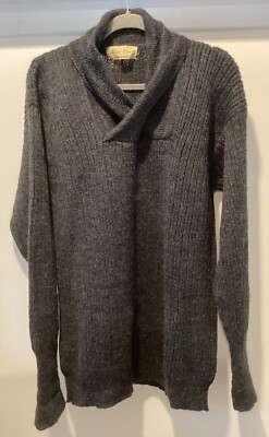 Irish Sweater_Thomas Crean_Fisherman_Made In Ireland_100% SCHURWOOLE ...