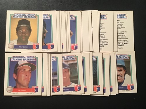 1988 STARTING LINEUP TALKING BASEBALL You Choose ONE Card | eBay