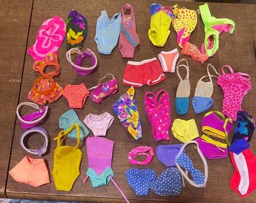 Barbie Lot of Swim Suits Bathing Suits Some Vintage | eBay