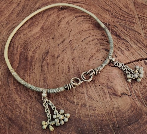 Vintage Kuchi Banjara Afghan Tribal Handmade Gypsy Hansali Necklace | eBay