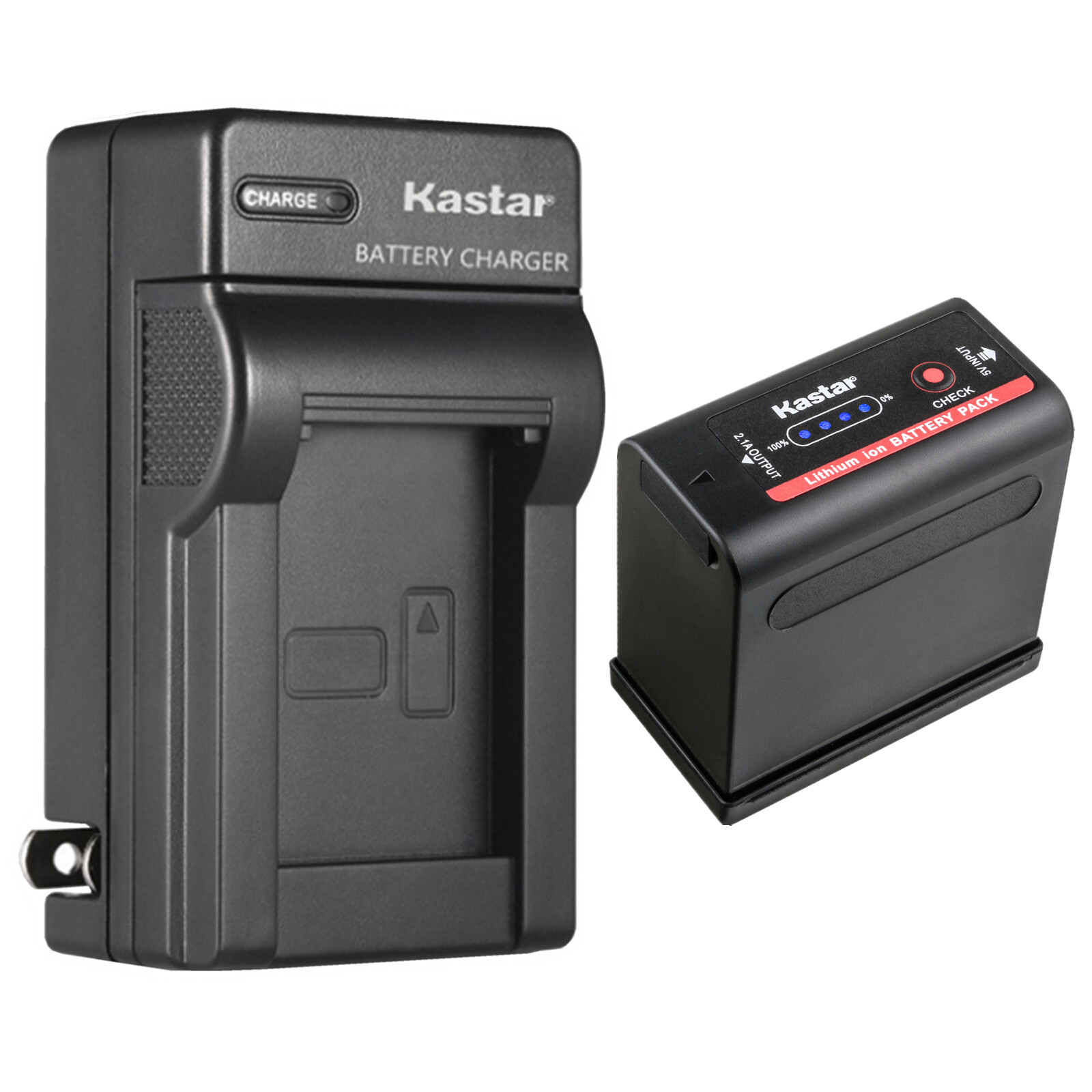 Kastar Battery AC Wall Charger for BP-970G BP-975 BP-945 BP-950 Canon ...