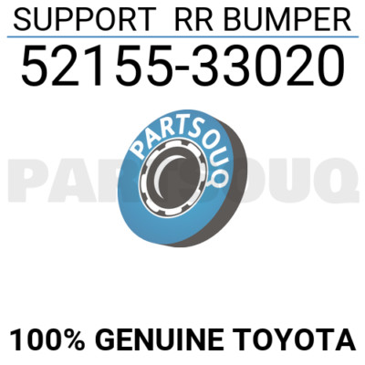 5215533020 Genuine Toyota SUPPORT RR BUMPER 52155-33020 | eBay