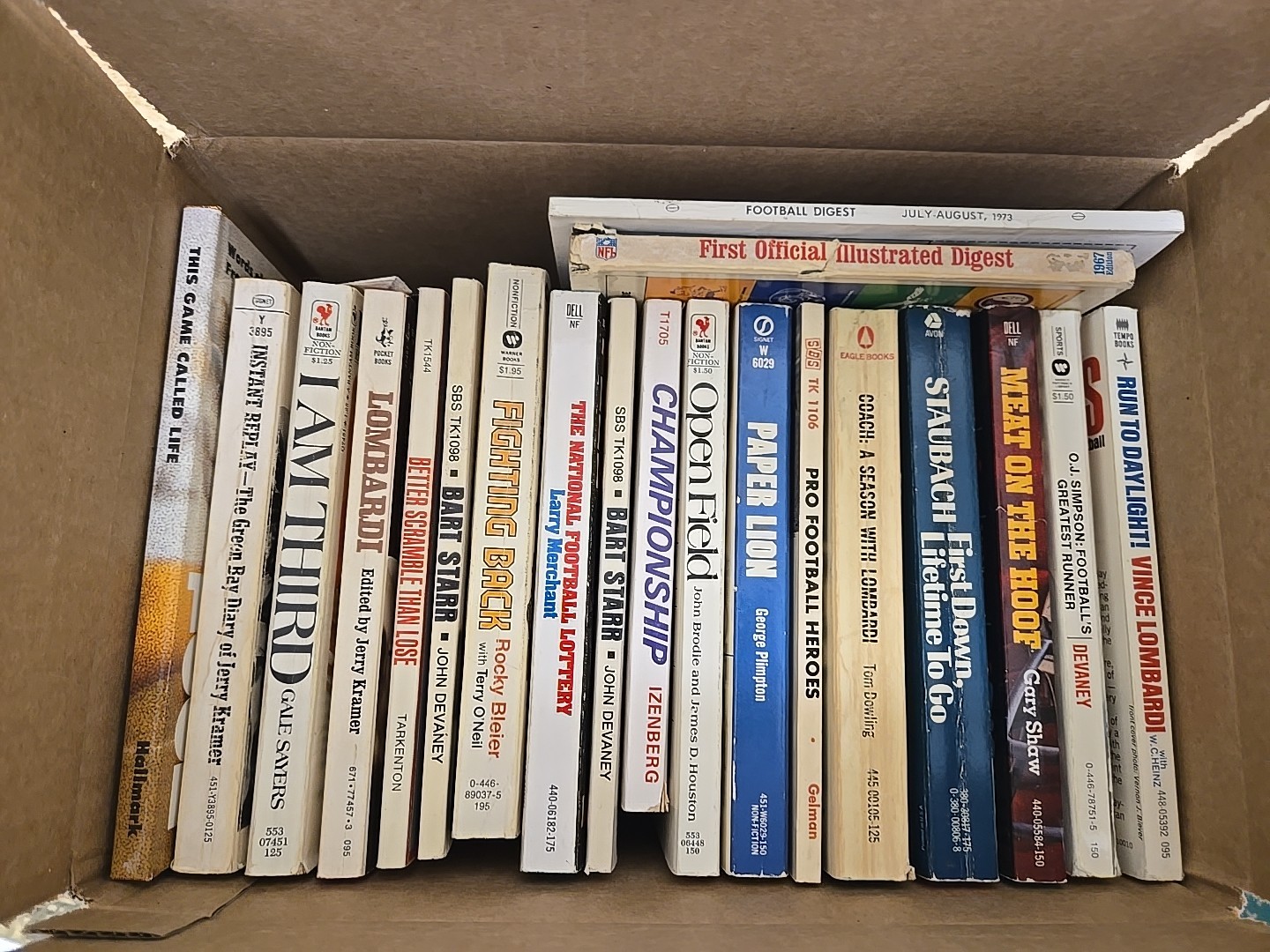 Lot Of 20 Vintage Football Pulp Paperback Books | eBay