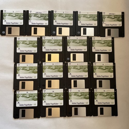 Adobe 6.0 - Computer Floppy Disk Collection for Macintosh - Adobe ...