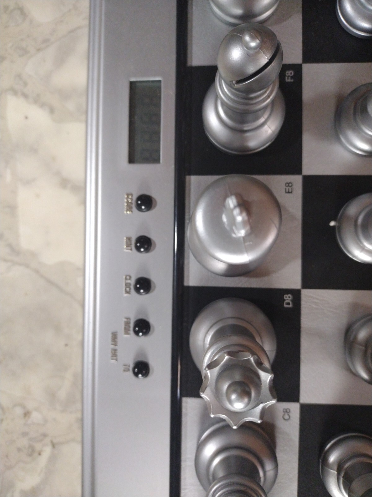 RARE! EXCALIBUR ELECTRONIC GRANDMASTER ELITE CHESS SET PLATINUM EDITION ...