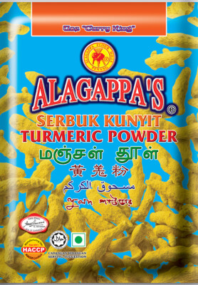 TWO (2) PACKS Allagapas Tumeric Powder Malaysia 100% Original Seasoning ...