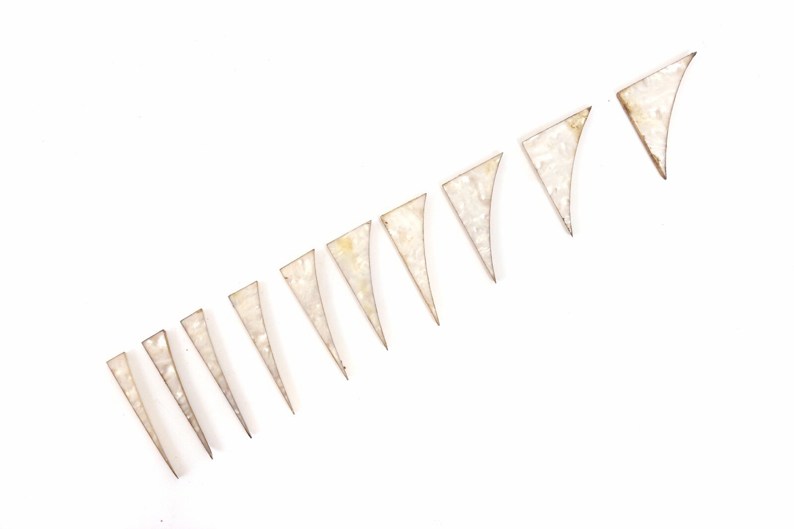 1set (10pcs) Electric Guitar Fretboard Triangle inlay Guitar ...