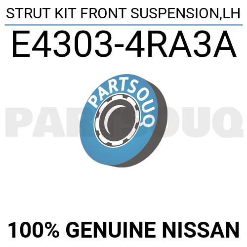 E43034RA3A Genuine Nissan STRUT KIT FRONT SUSPENSION,LH E4303-4RA3A | eBay