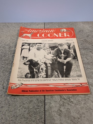 American Cooner Coon hunter Wickliffe Kentucky Harrington August 1948 ...