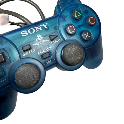 Sony Playstation 2 PS2 Dualshock Analog Controller SCPH-10010 Clear ...