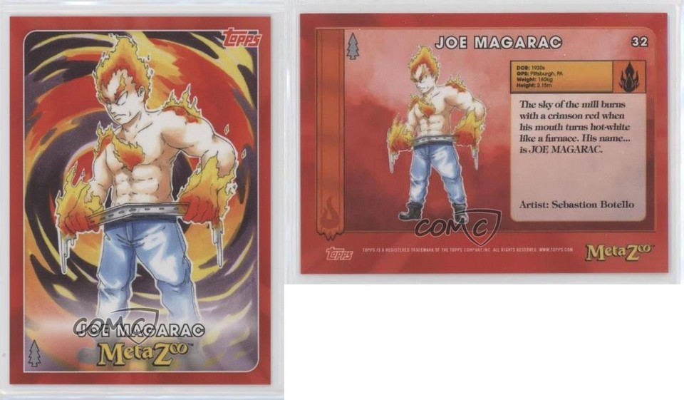 2022 Topps x MetaZoo Wilderness Joe Magarac #32 00jz | eBay