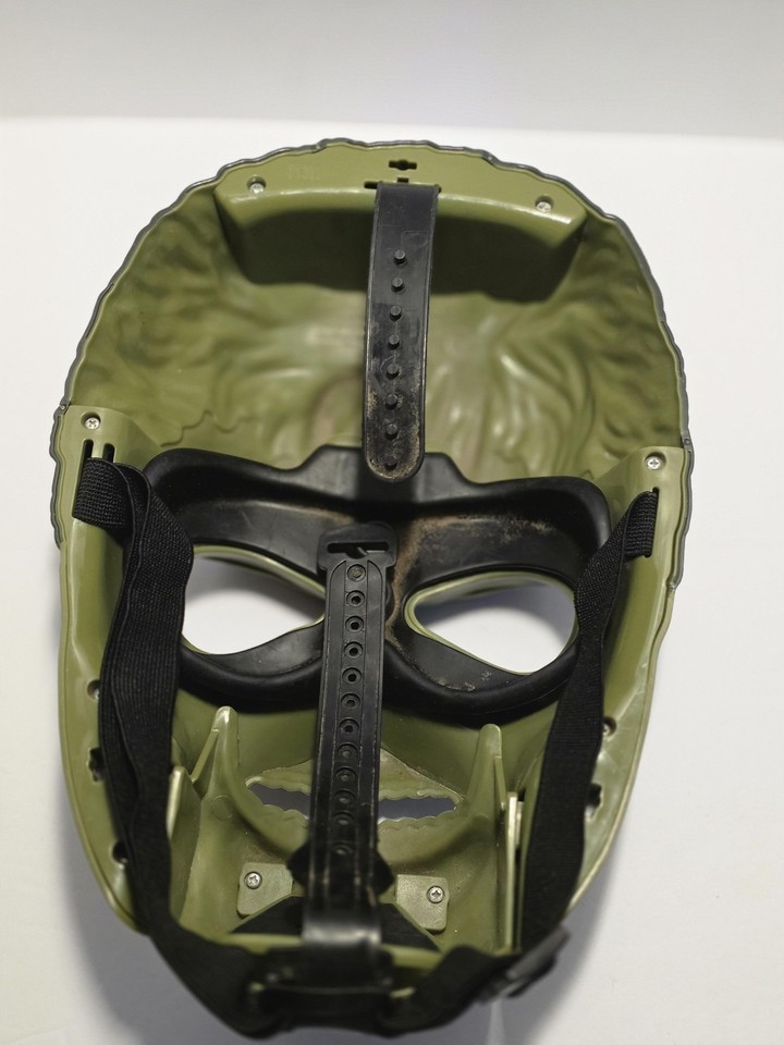 Marvel Avengers Hulk Mask Boys Green Costume Helmet Adjustable Strap ...