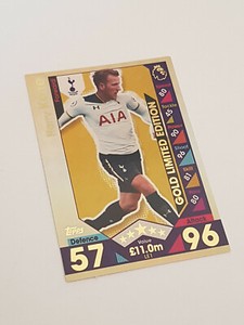 1 x Harry Kane Gold Limited Edition Match Attax Trading Card | eBay